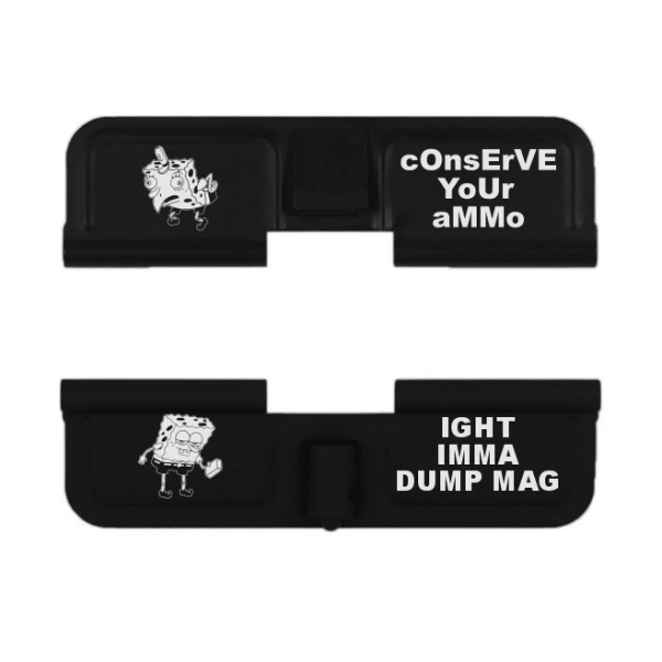 Engraved Dust Cover - Spongebob Meme | KM Tactical