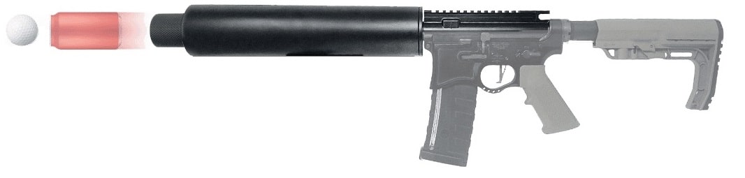F5 MFG Golf Ball & Can Launcher Upper For AR-15 Builds | KM Tactical