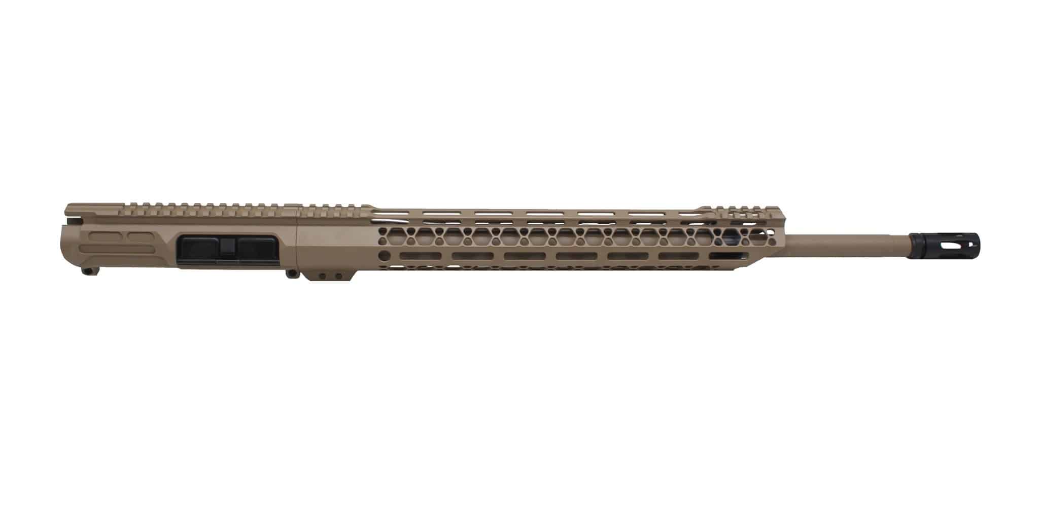 20" FDE 5.56 Marksman Complete AR-15 Upper | KM Tactical