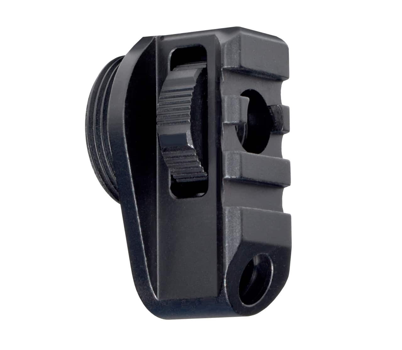 Aluminum Bufferless Stock Adapter with Picatinny Rails and QR Holes ...