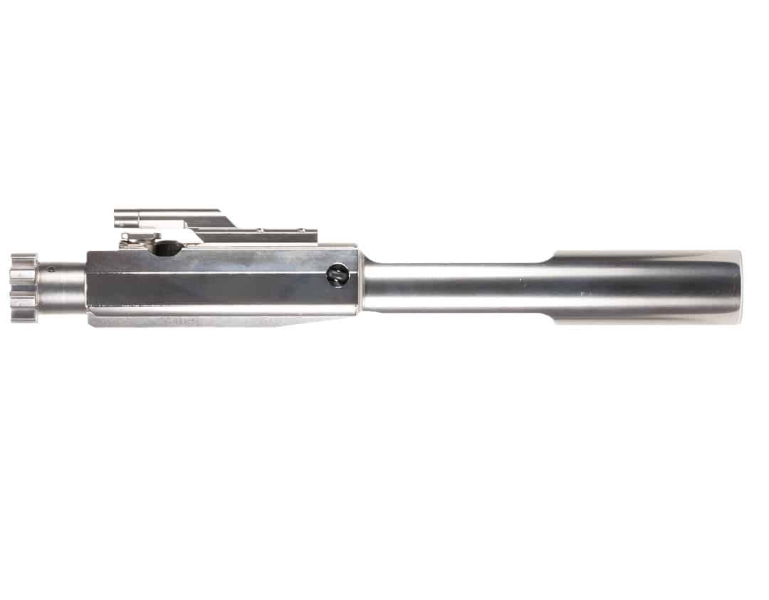 Polished Nickel Boron .308 Bolt Carrier Group (BCG) | KM Tactical