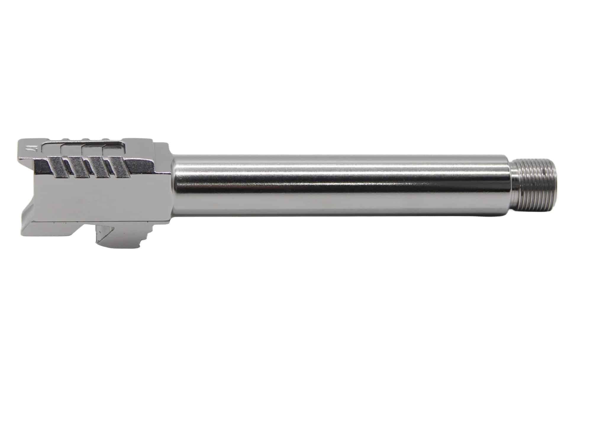 Stainless Threaded Optimus Series Flush Cut Barrel for Glock 17 | KM ...